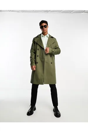 Trench Coats - Green - men - 10 products | FASHIOLA.in